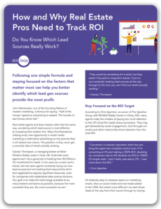Guide | Tracking ROI for Real Estate Pros | Dotloop