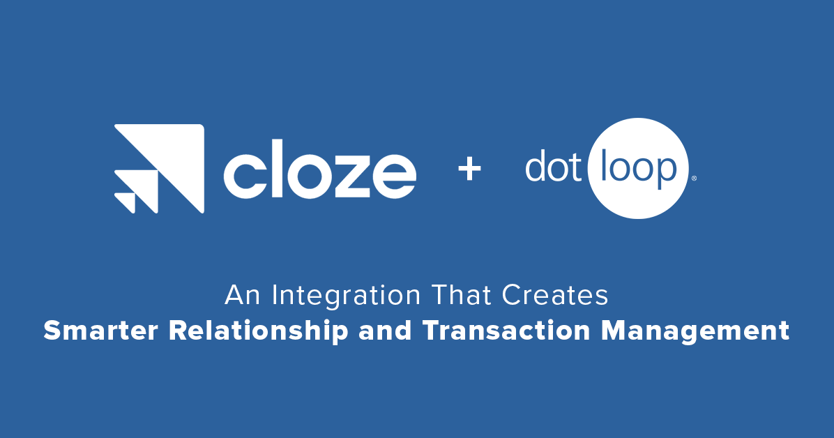 Connect Cloze with Your Transaction Software | Dotloop